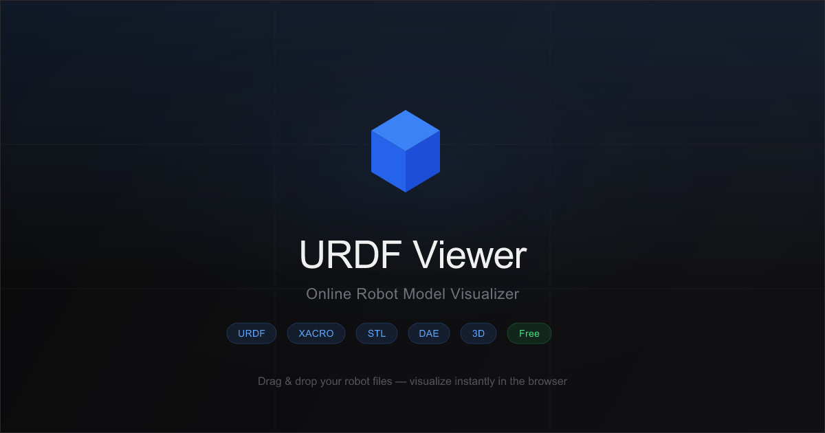Online URDF Viewer